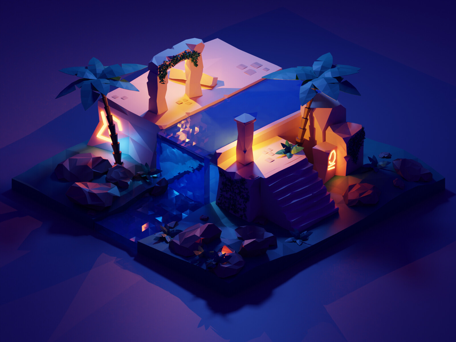 ArtStation - Ancient_ruins_blender