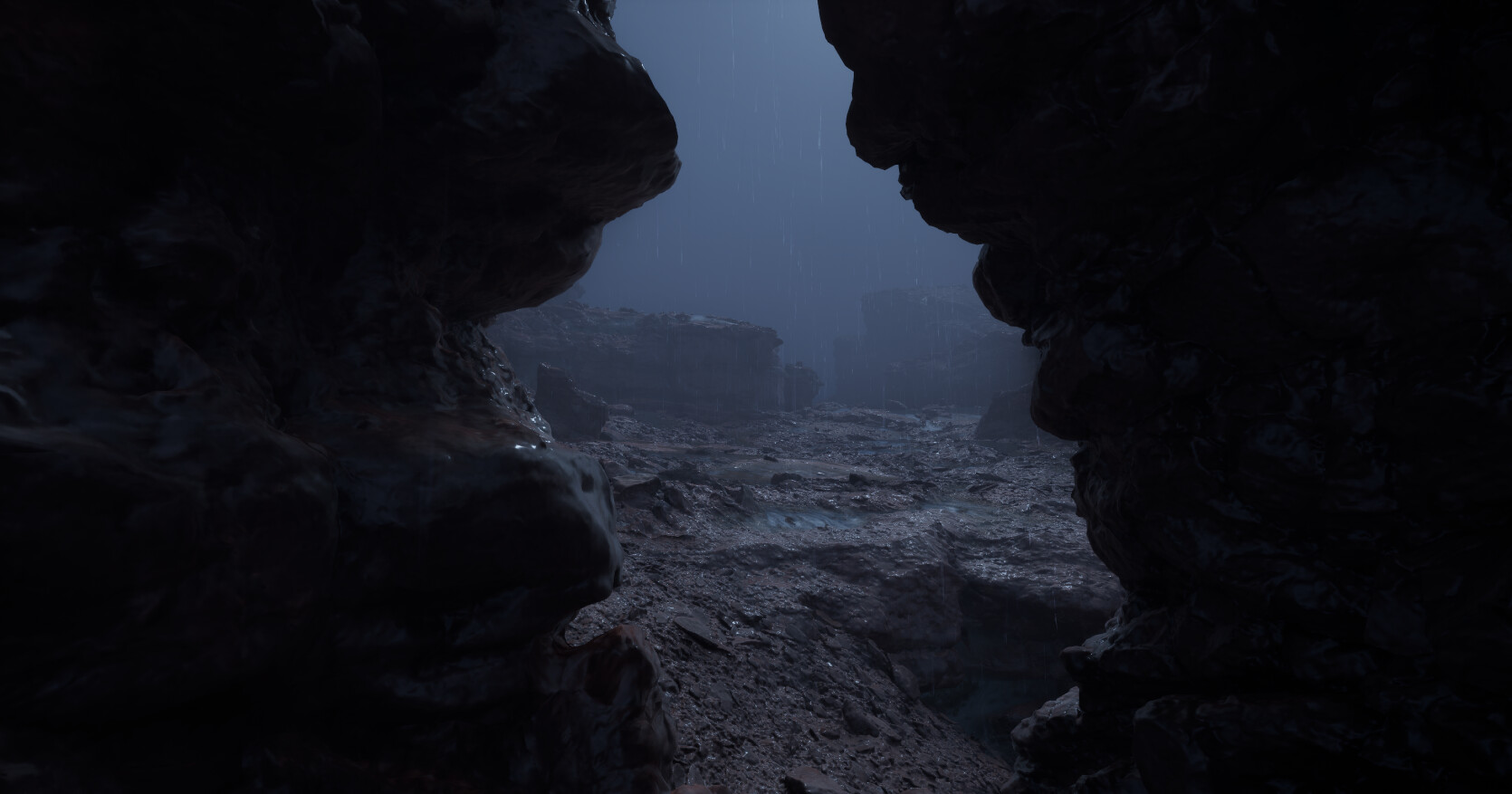 ArtStation - unreal rain scene practice