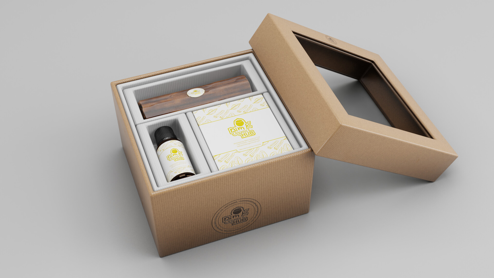 Karthikeyan Senthur Pandy - 📦 Product Rendering of Gift Box Packaging.