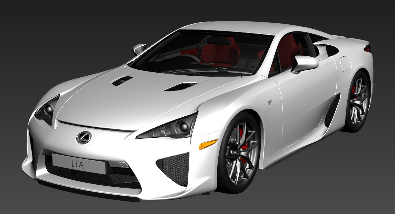 ArtStation - Lexus LFA '10 by Threat Works