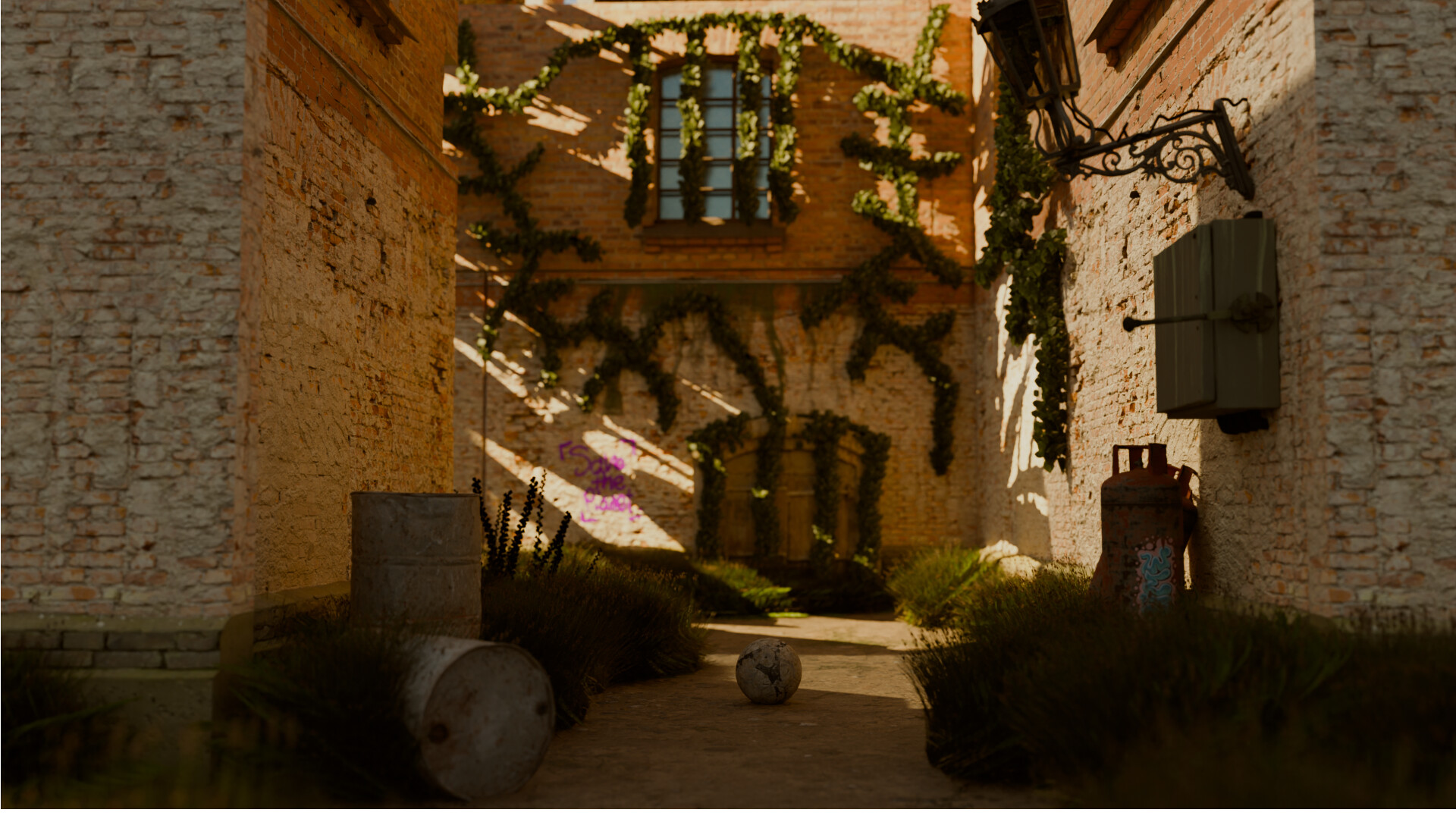 ArtStation - derelict alley