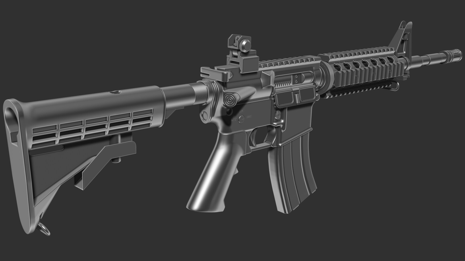 ArtStation - M4A1 Carbine
