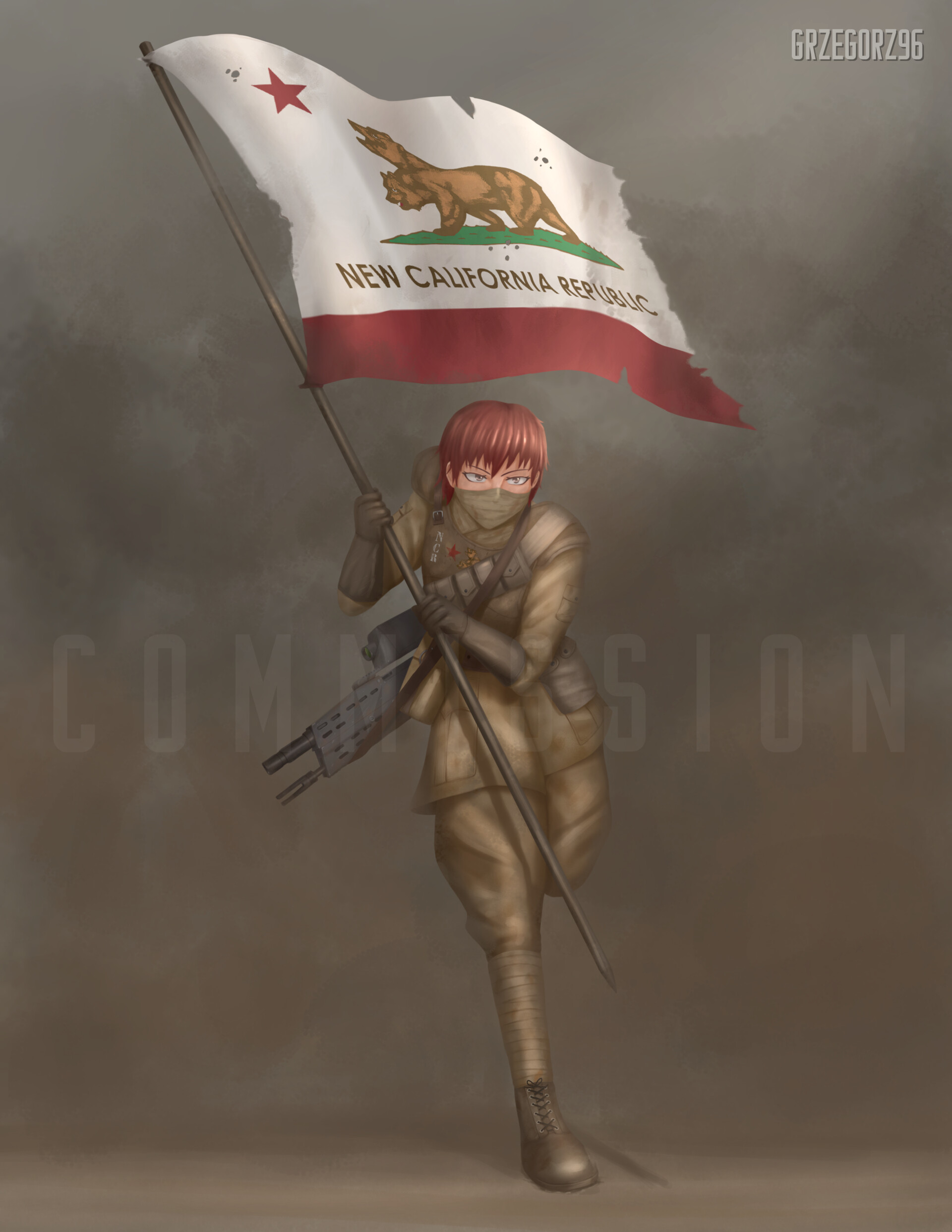 ArtStation - Commission (NCR Trooper)