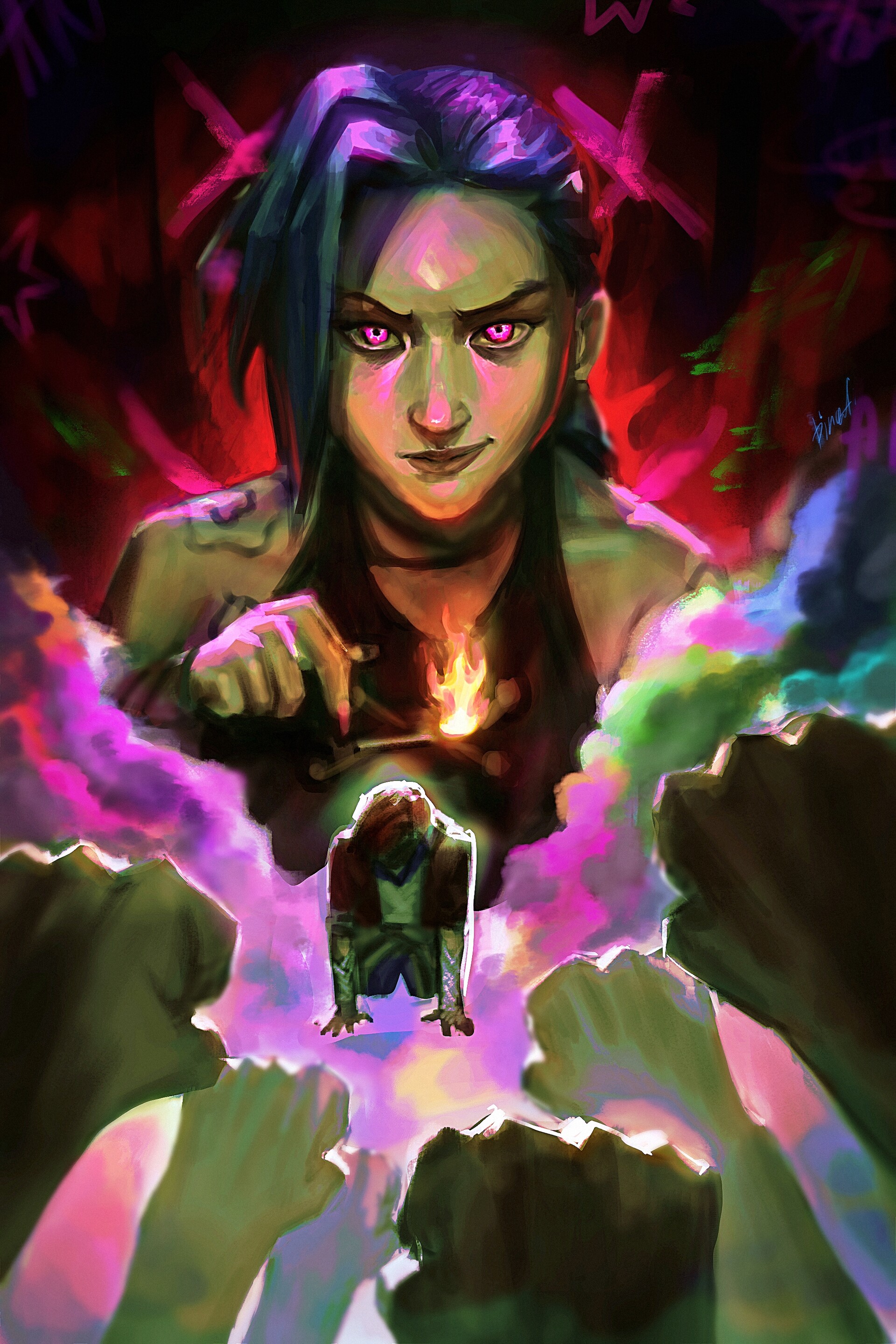 ArtStation - Jinx and Vi