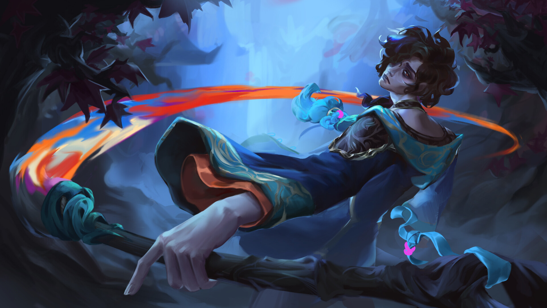 Artstation League Of Legends Hwei Fanart