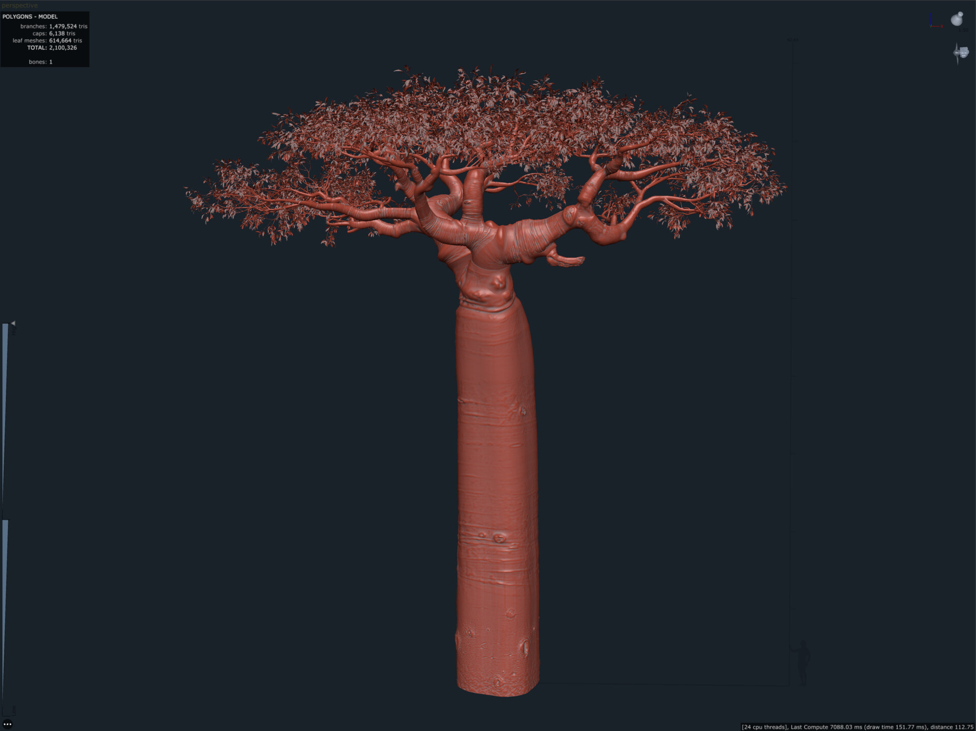 Noah Mingram - Adansonia Grandidieri (Baobab) - Nanite