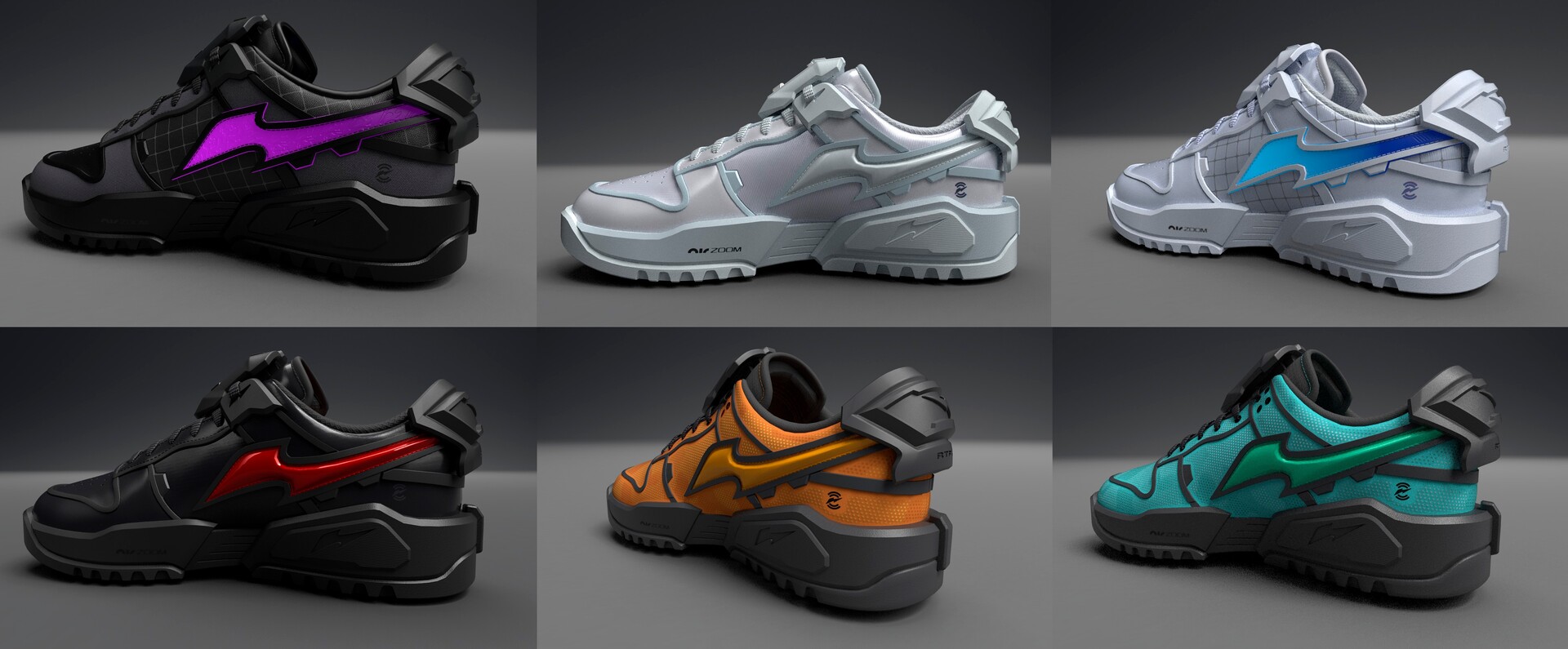 Philip Hjorth - RTFKTx Nike Dunks PBR Textures