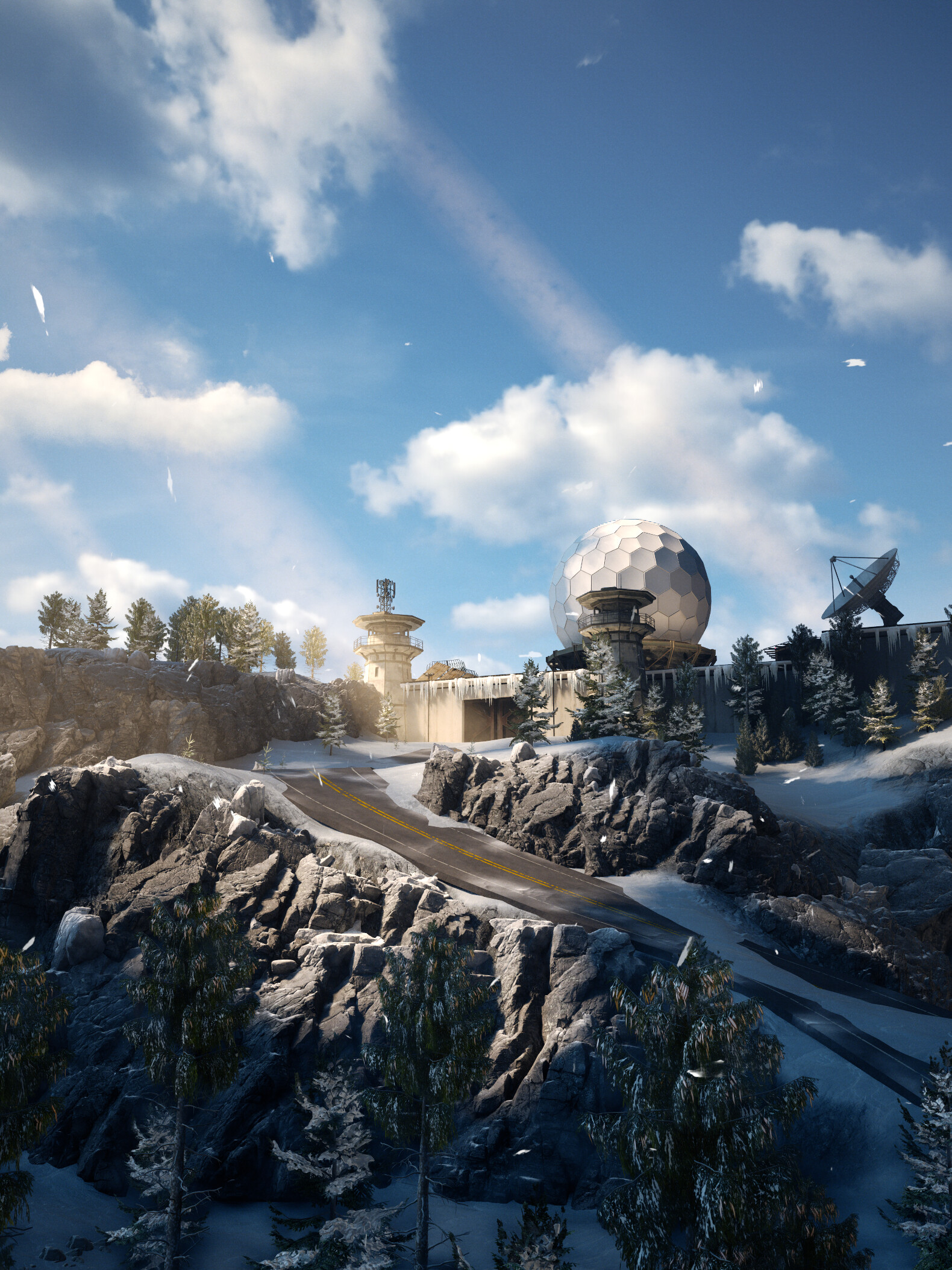 ArtStation - Remastered GMOD Map: rp_scp_site_19