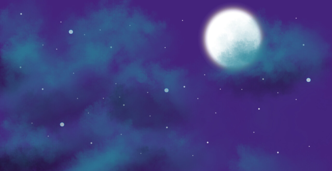 ArtStation - midnight sky