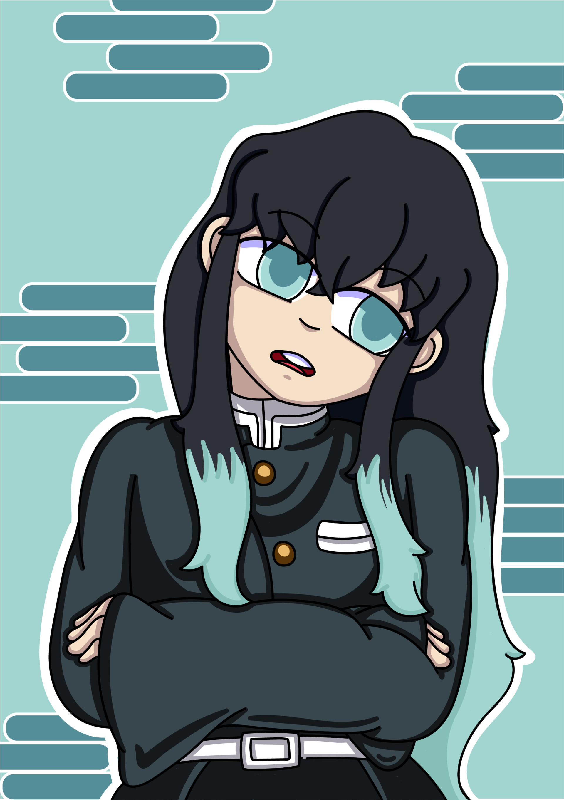 ArtStation - Kimetsu No Yaiba Hashiras (In My Style)