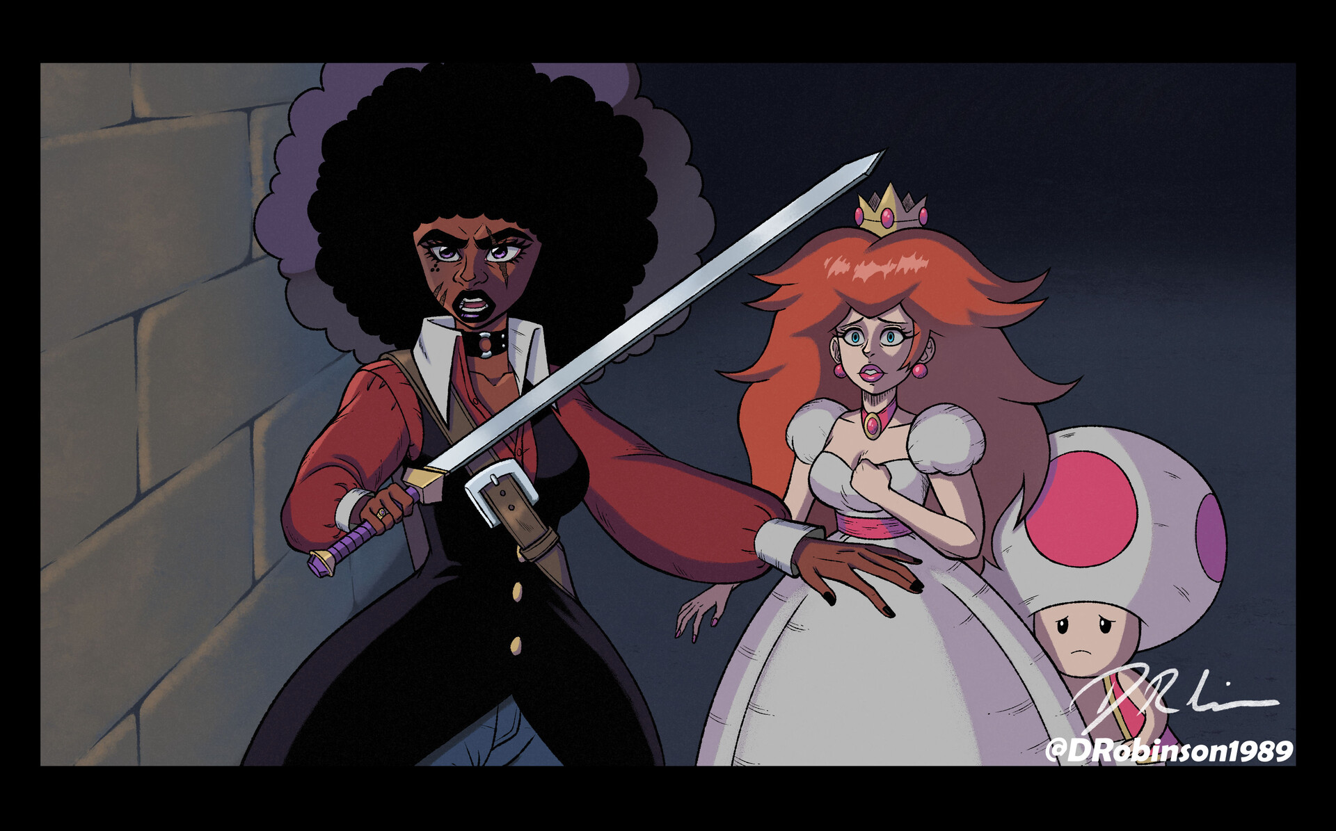 ArtStation - Princess Peach Redraw ft. Josephine