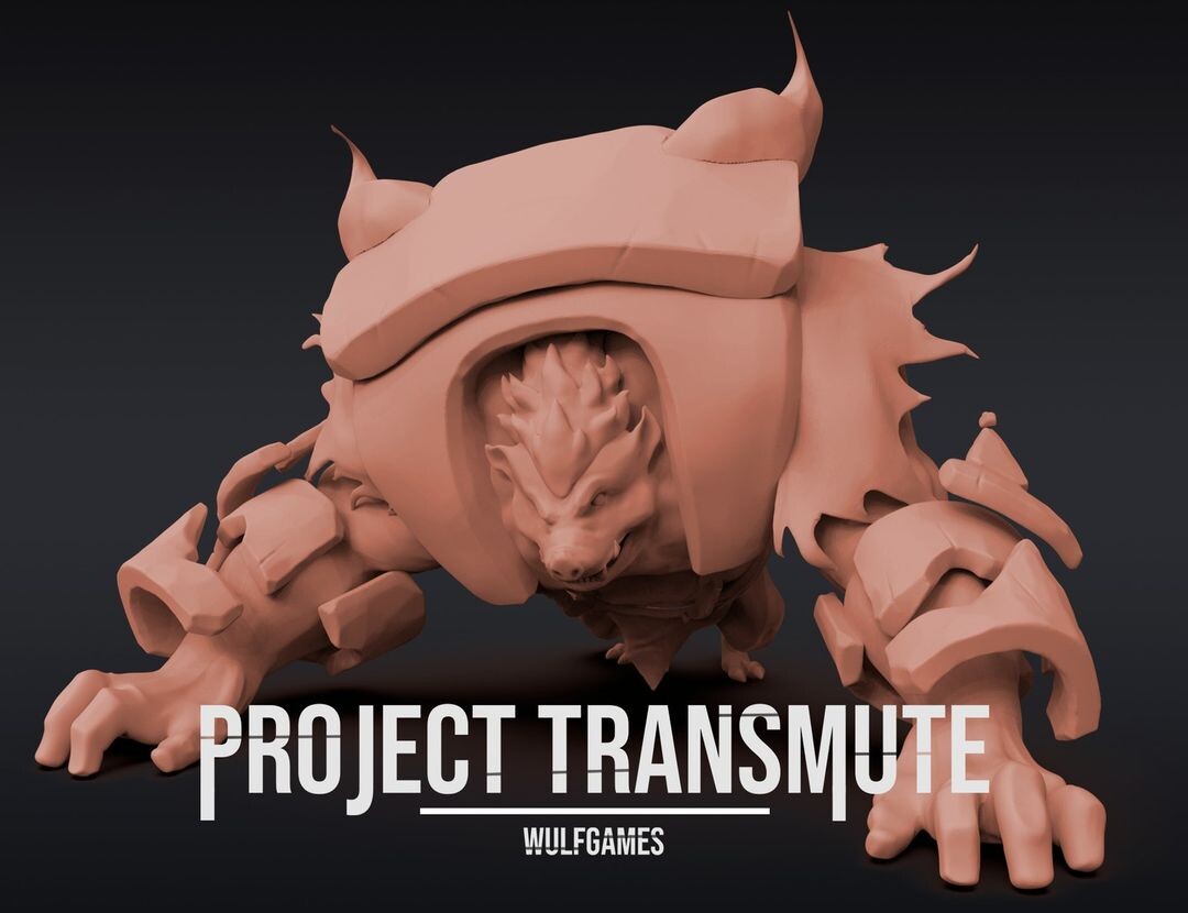 ArtStation - Modelado de Personaje 3D para Project Transmute – Wulf Games