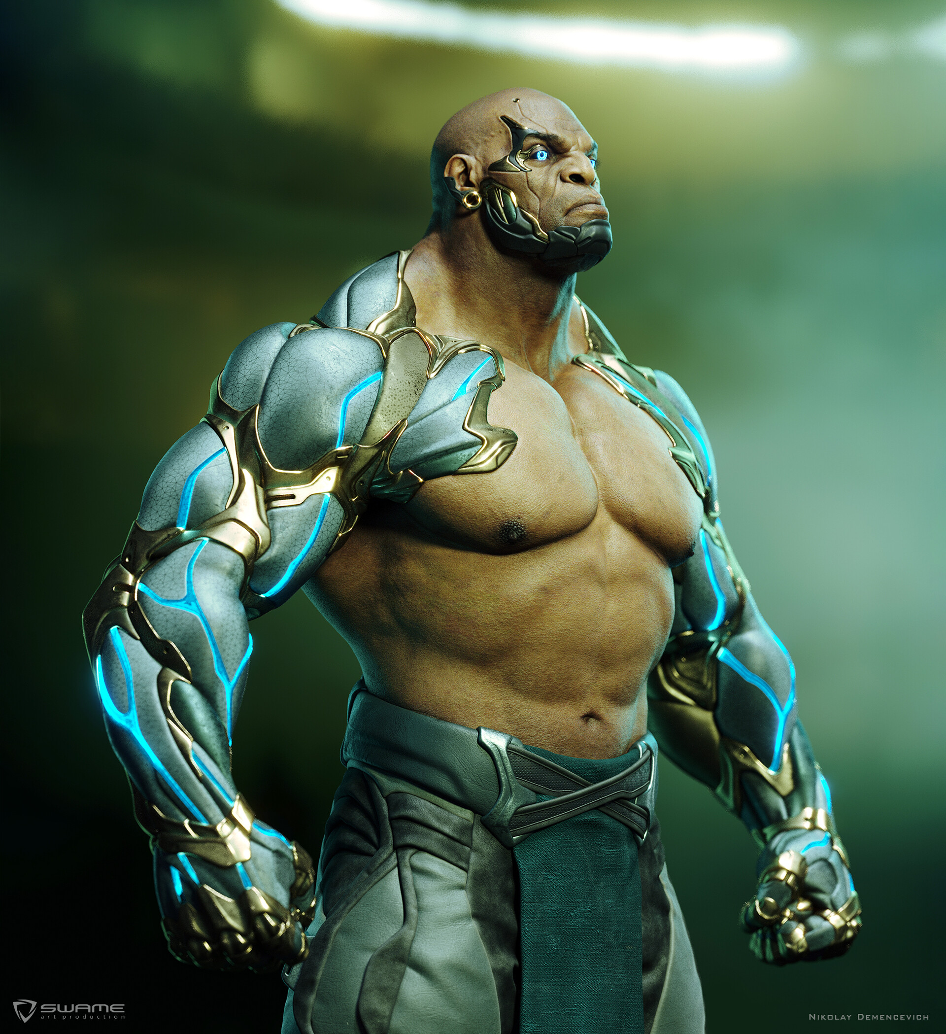 ArtStation - Jax - Mortal Kombat Fan Art