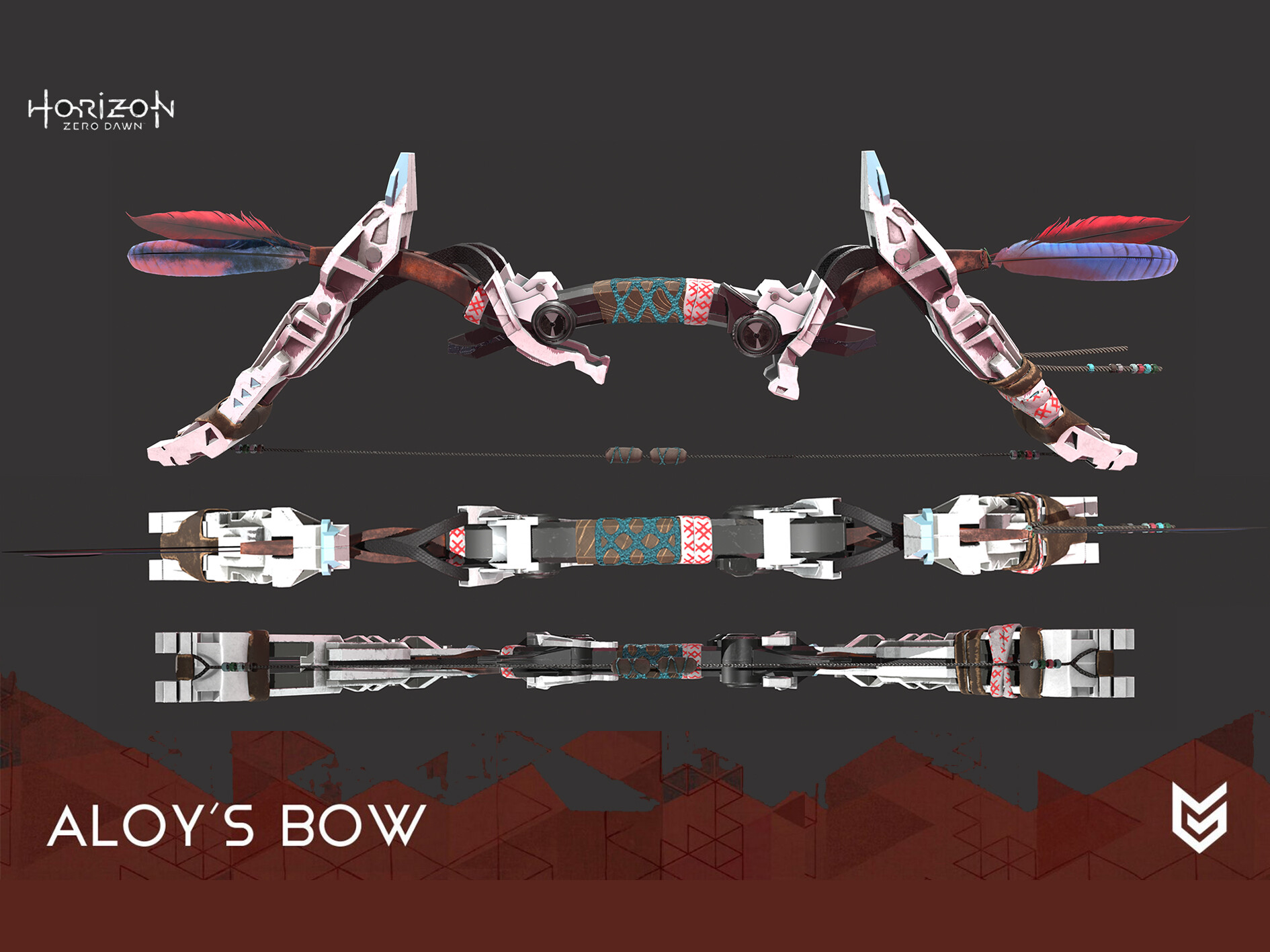 ArtStation - Horizon. Aloy's bow
