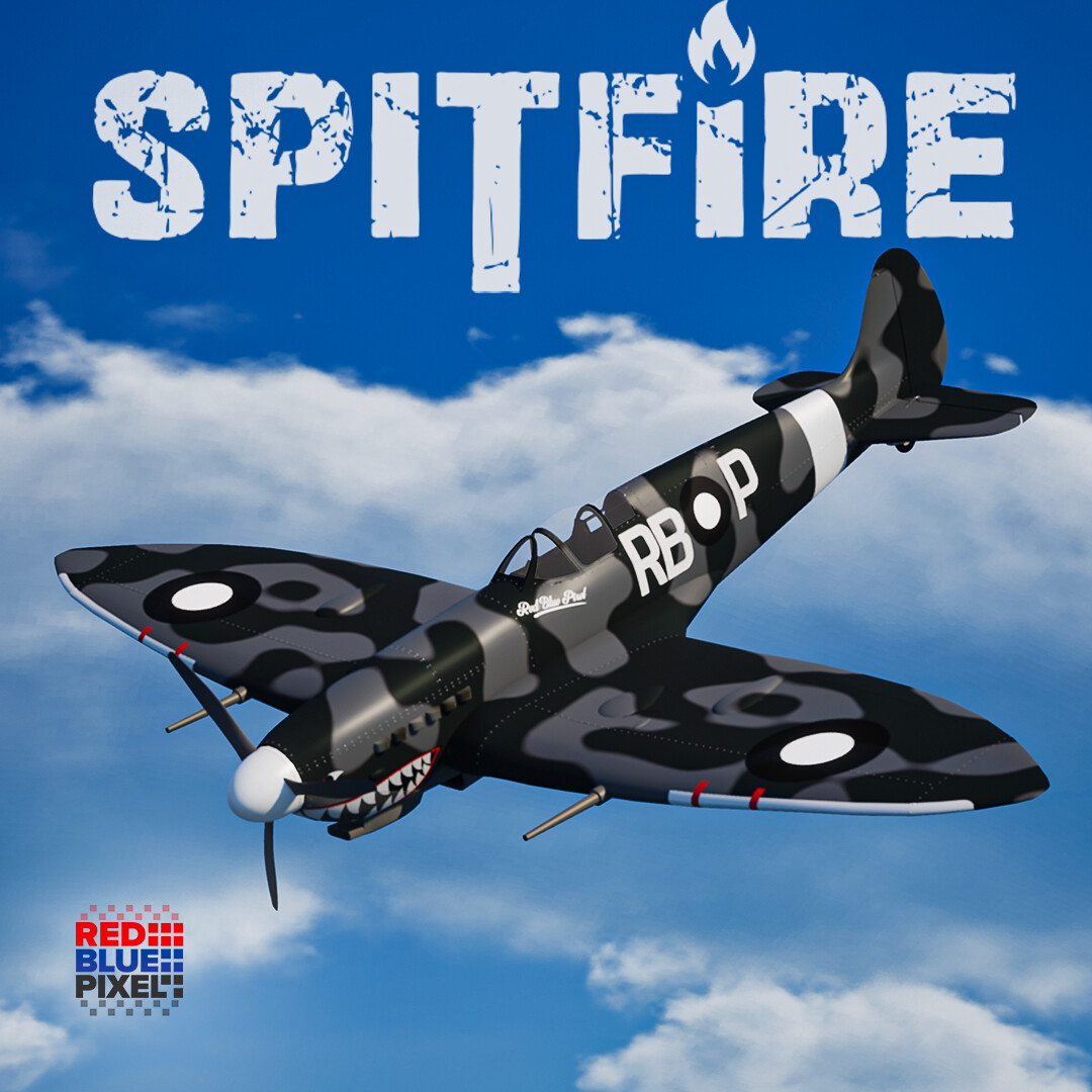 ArtStation - Supermarine Spitfire