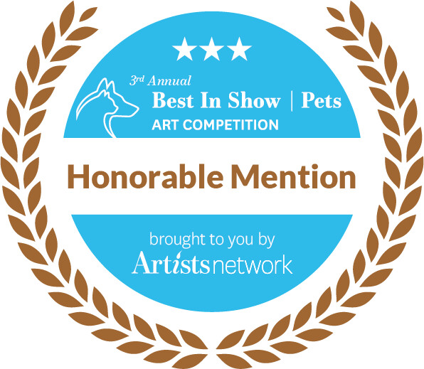 ArtStation - Annual Best in Show Art Competition Honorable Mention Badge