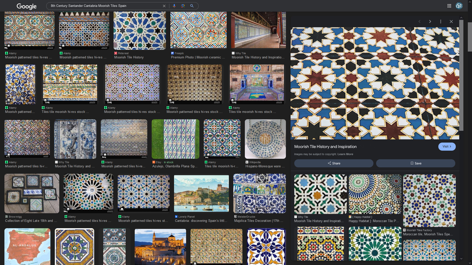 Grzegorz Baran - Pattern Design - Moorish Tiles