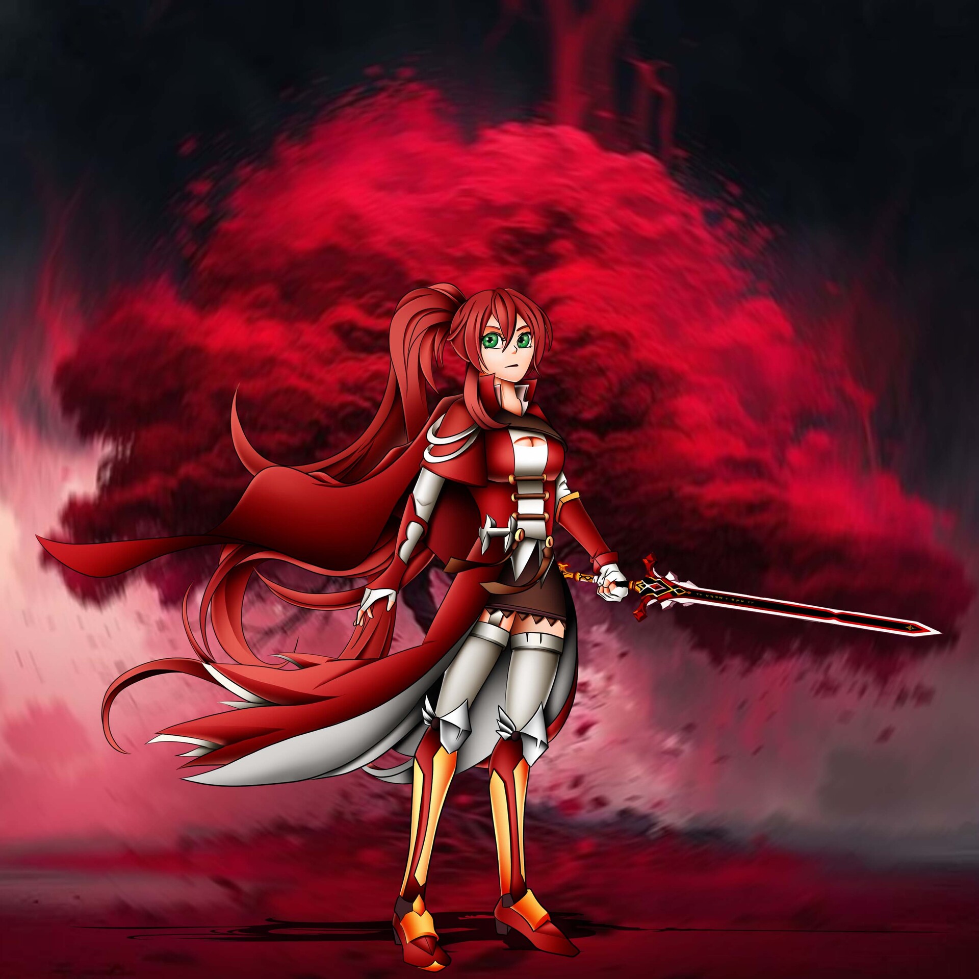 ArtStation - Alise Lovell from DanMachi OC