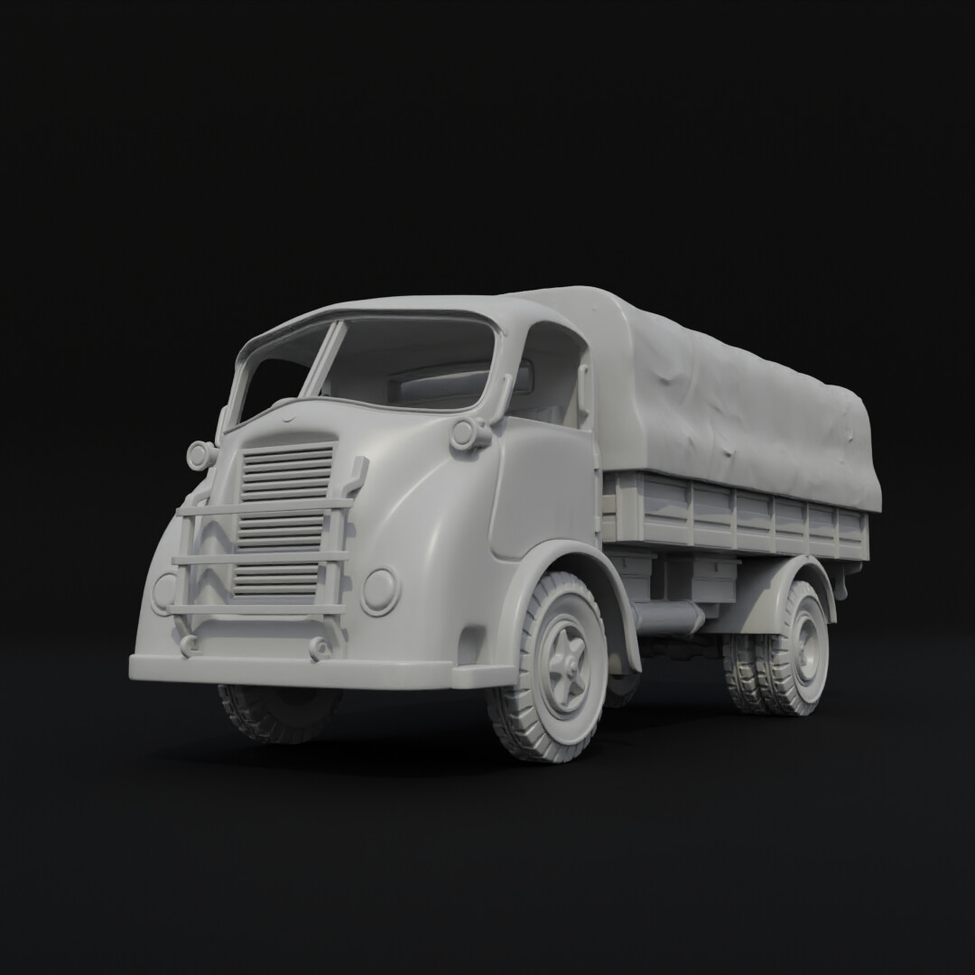 ArtStation - Heavy truck Alfa Romeo 800
