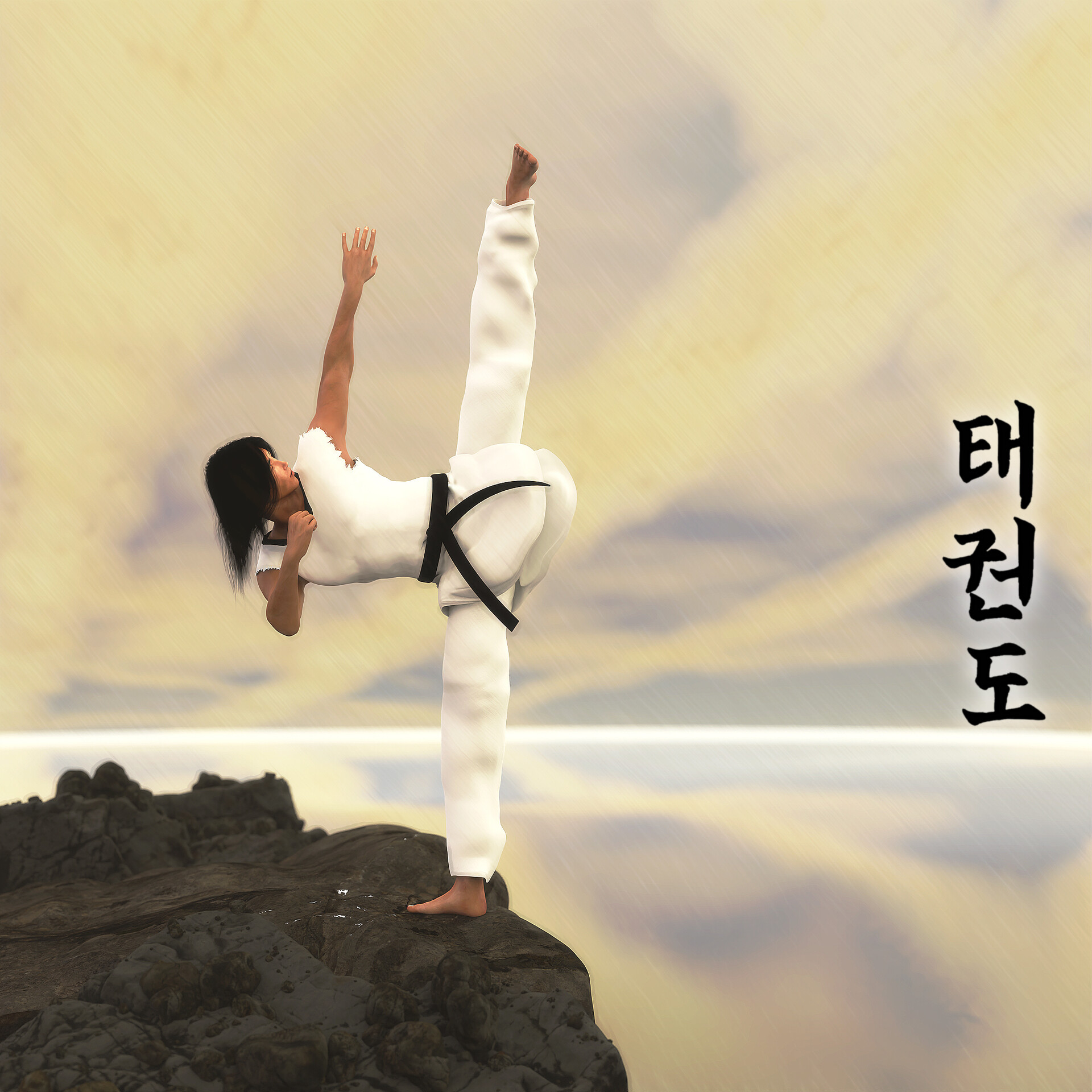 ArtStation - TAEKWONDO