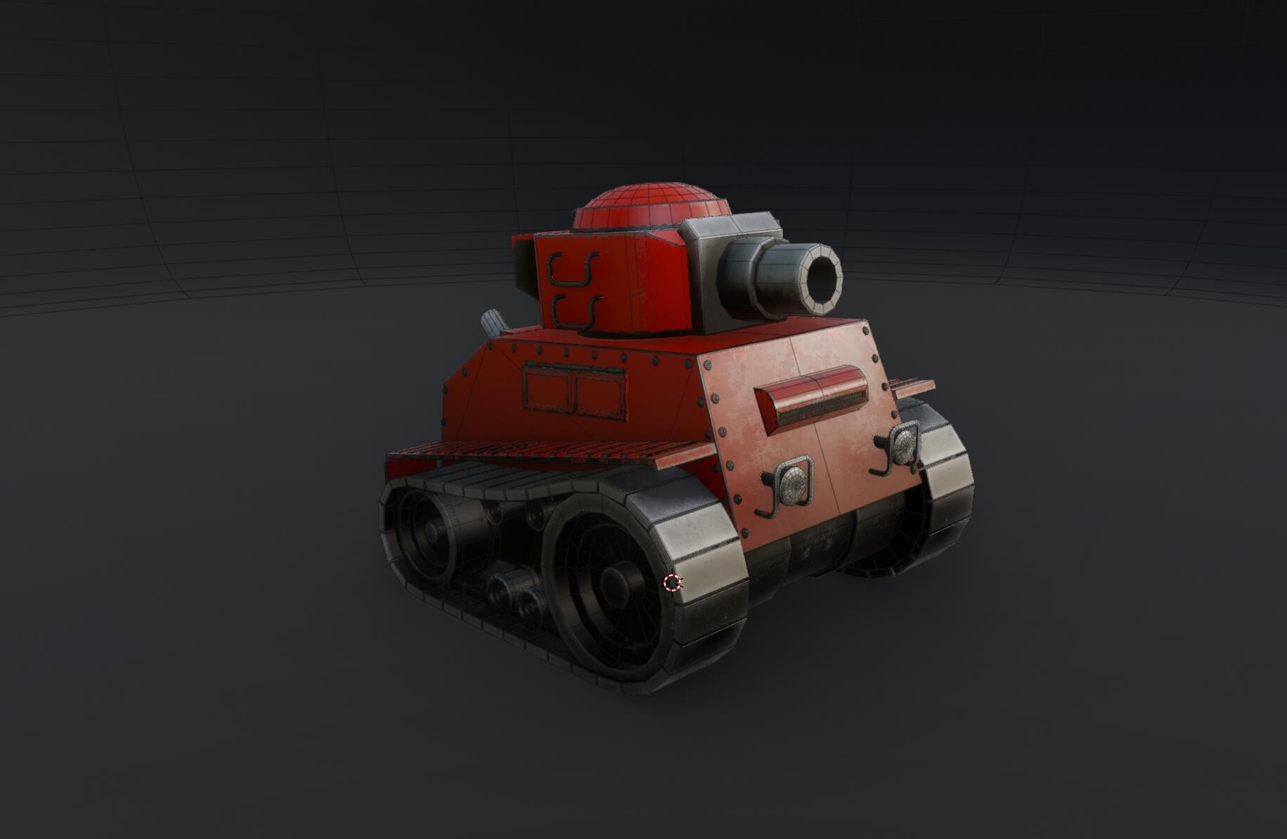ArtStation - 3D Stylized Tank Model