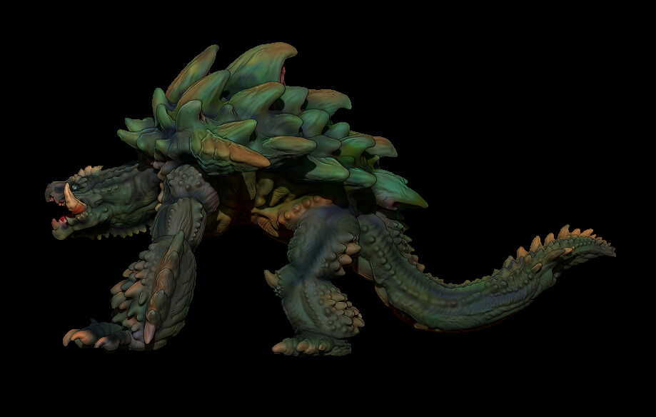 ArtStation - Gamera redesign