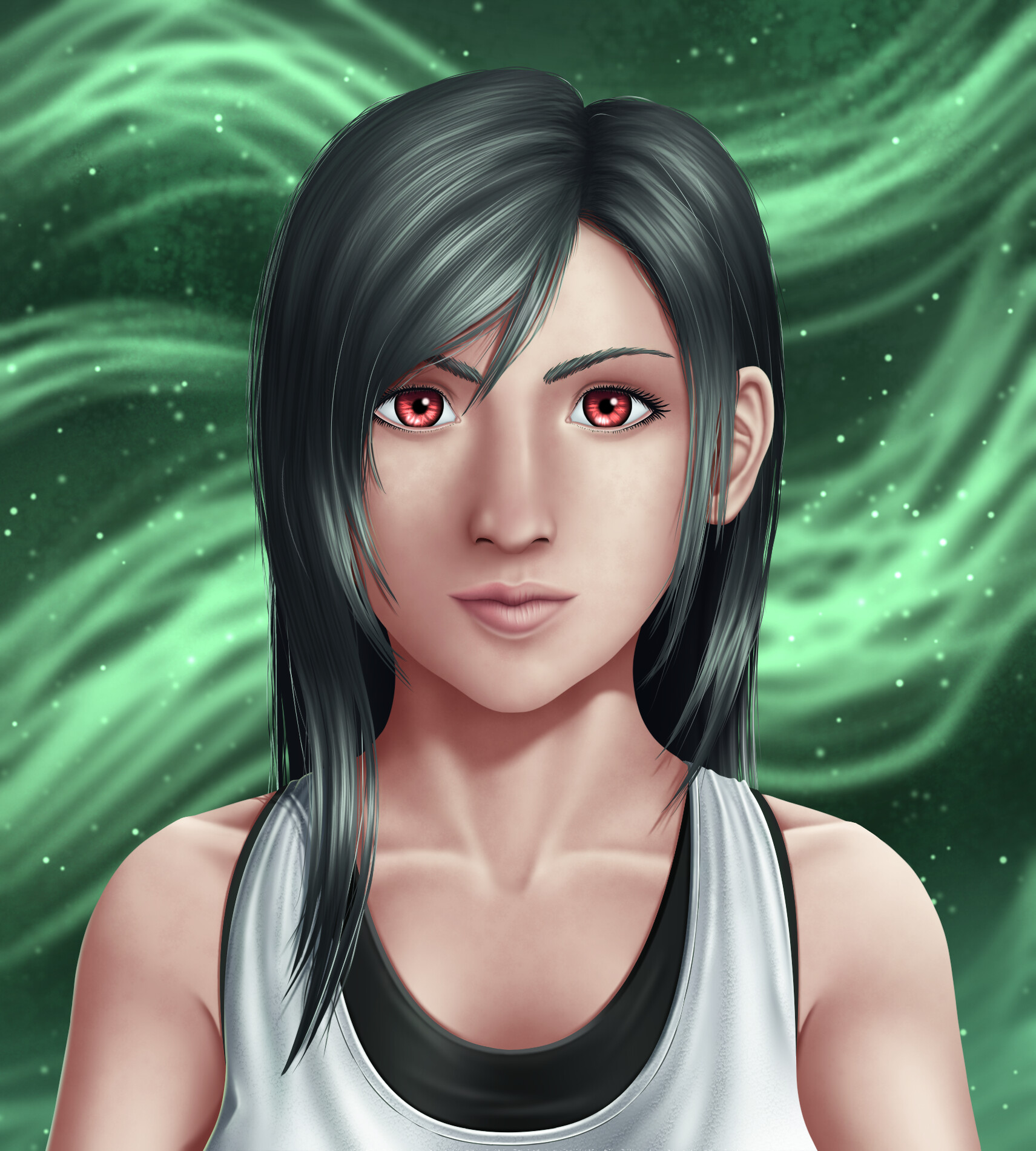 ArtStation - Tifa face study