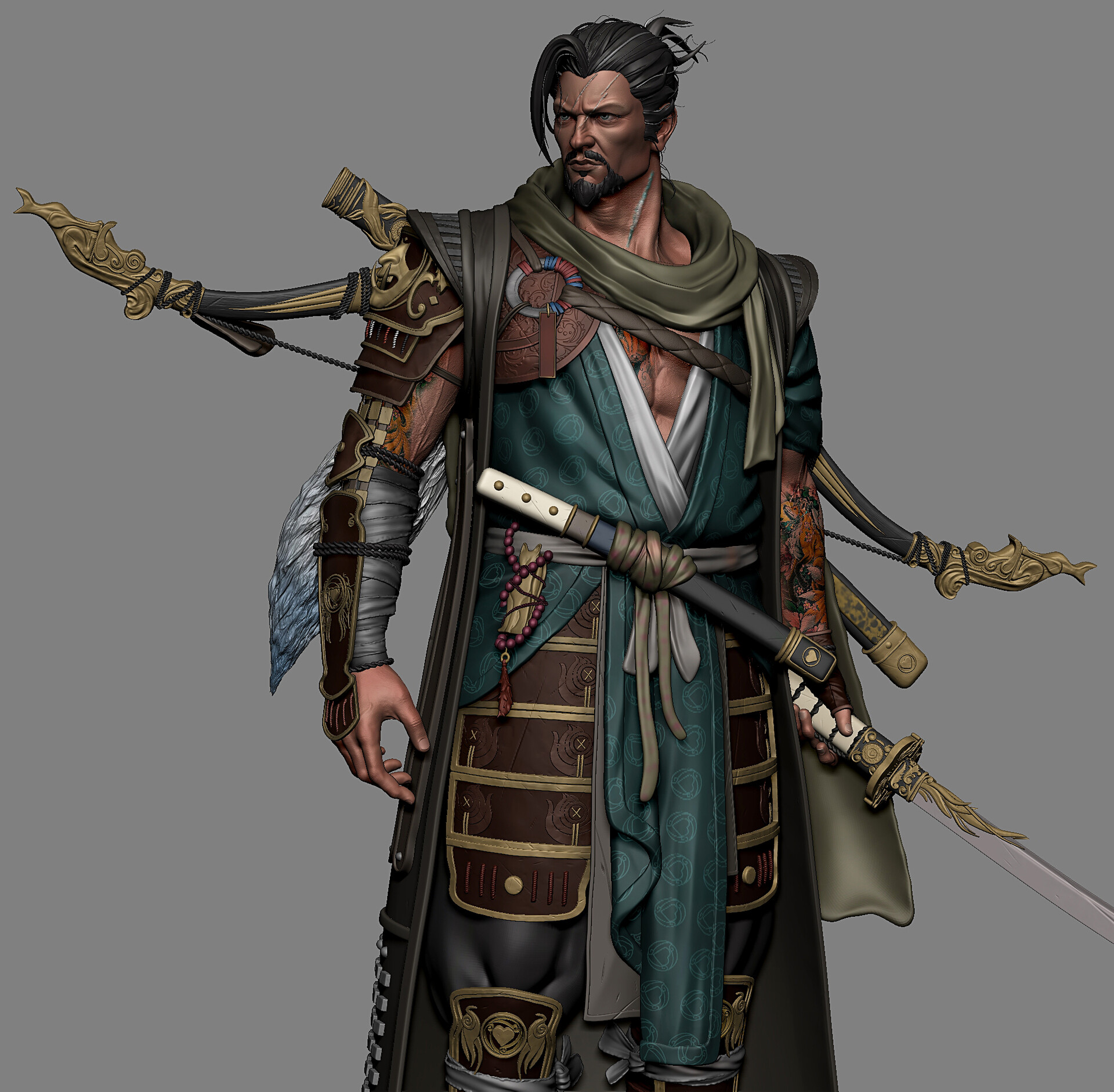 ArtStation - Kitsune Hunter