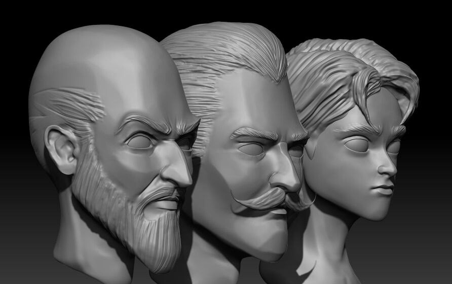 ArtStation - 3d sculpting