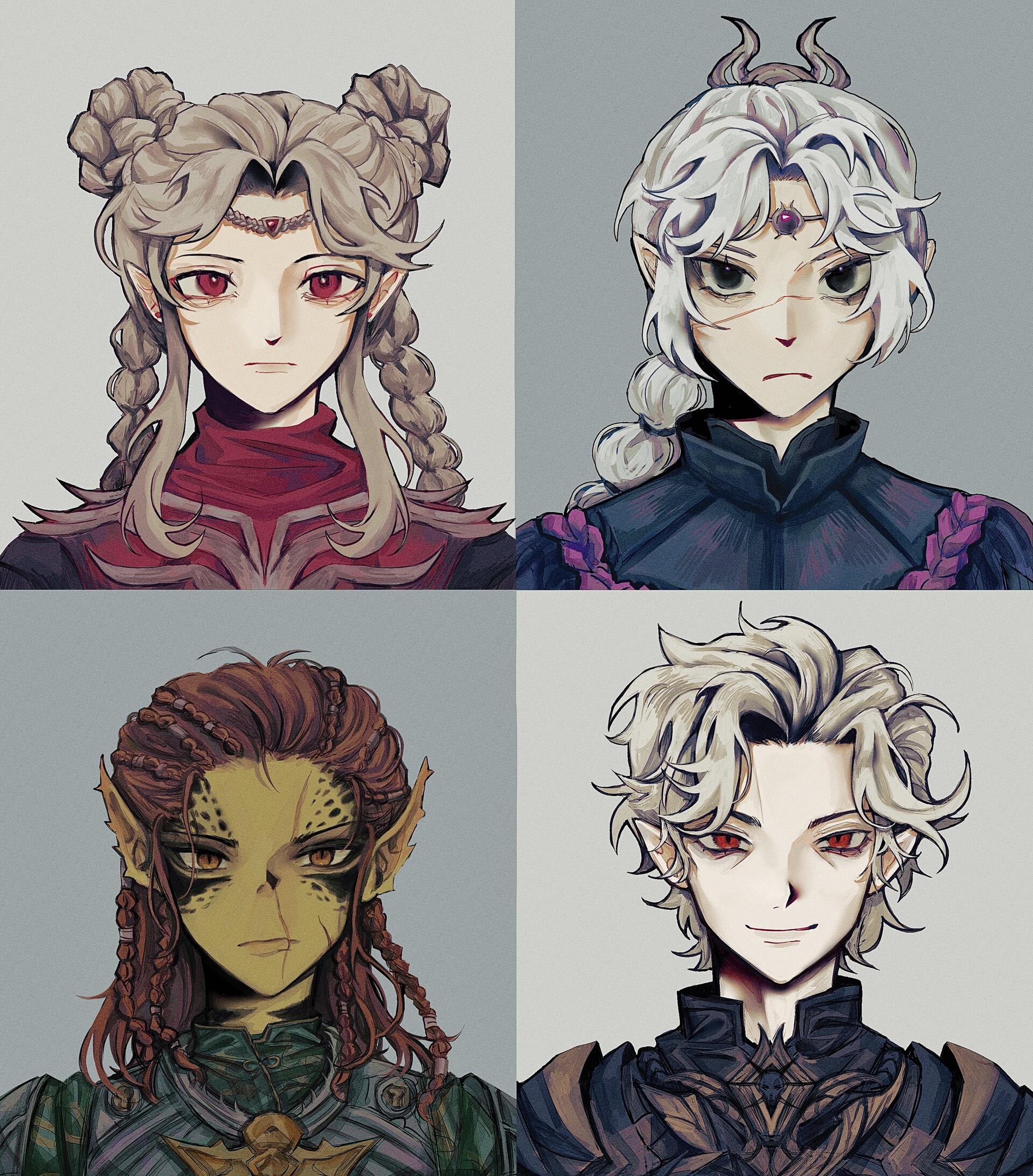 ArtStation - My BG3 Party!