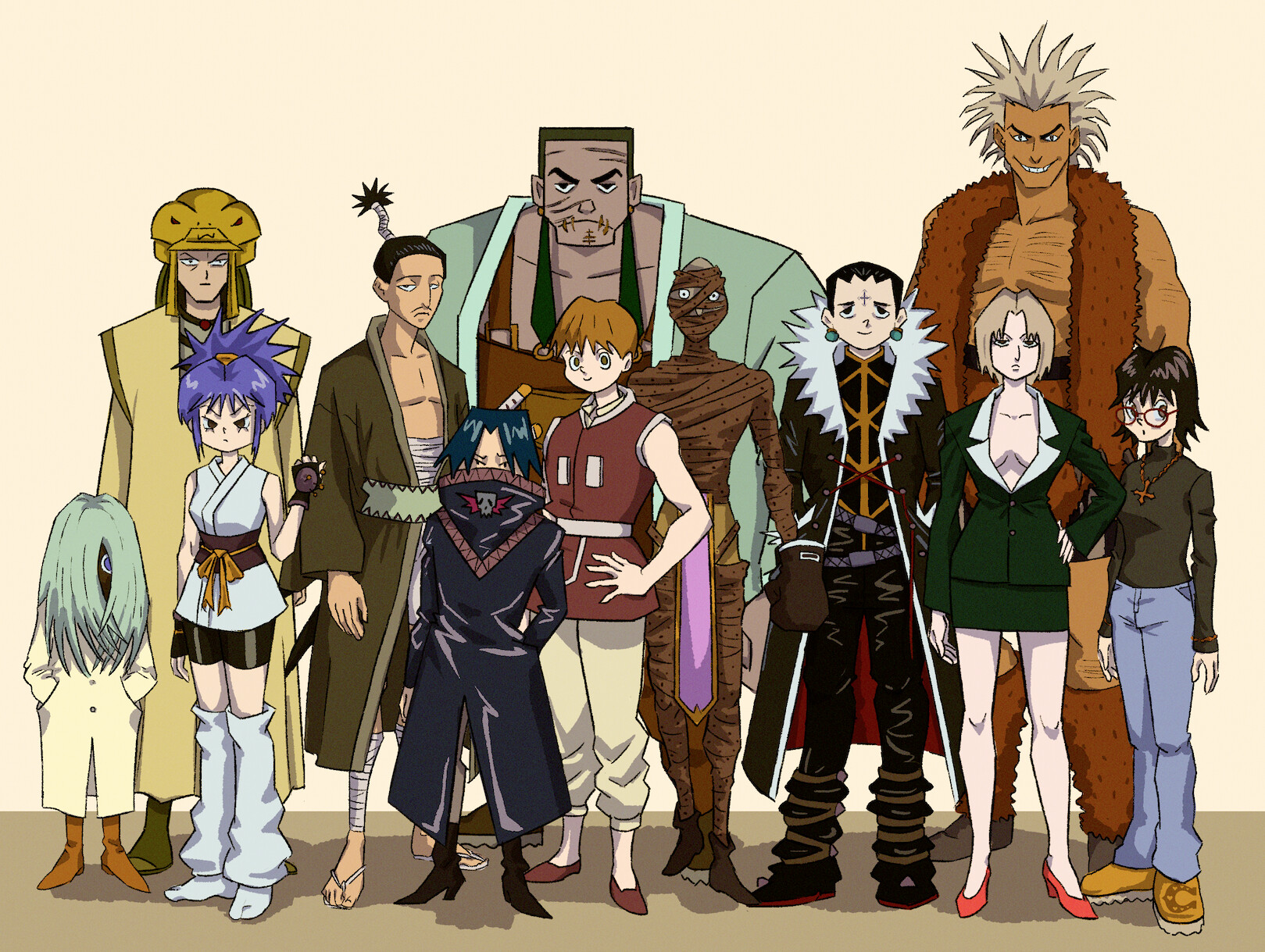 ArtStation - phantom troupe redesign