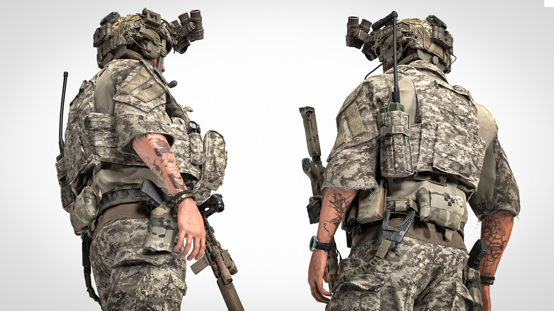 3DMA Studios - GAME READY RIGGED WESTERN SPECIAL OPERATIONS CHARACTER V3