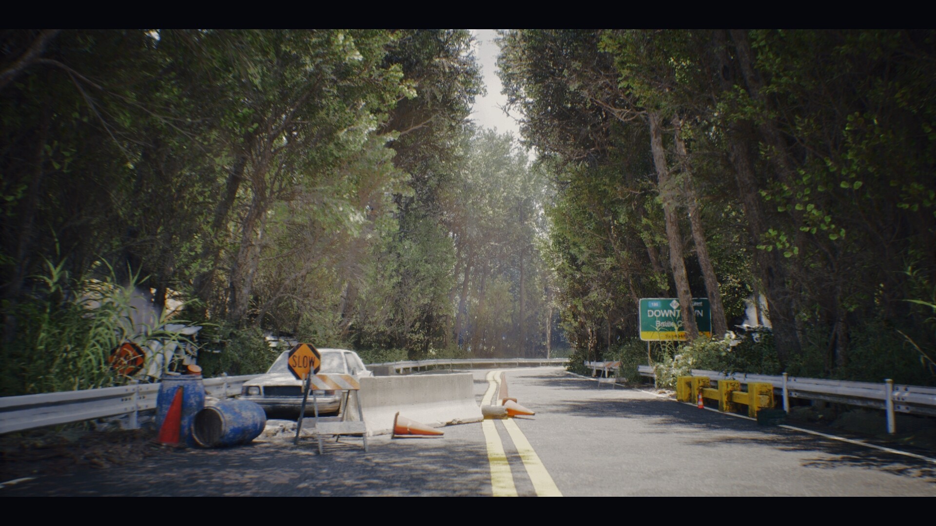 ArtStation - Old Road in Unreal Engine