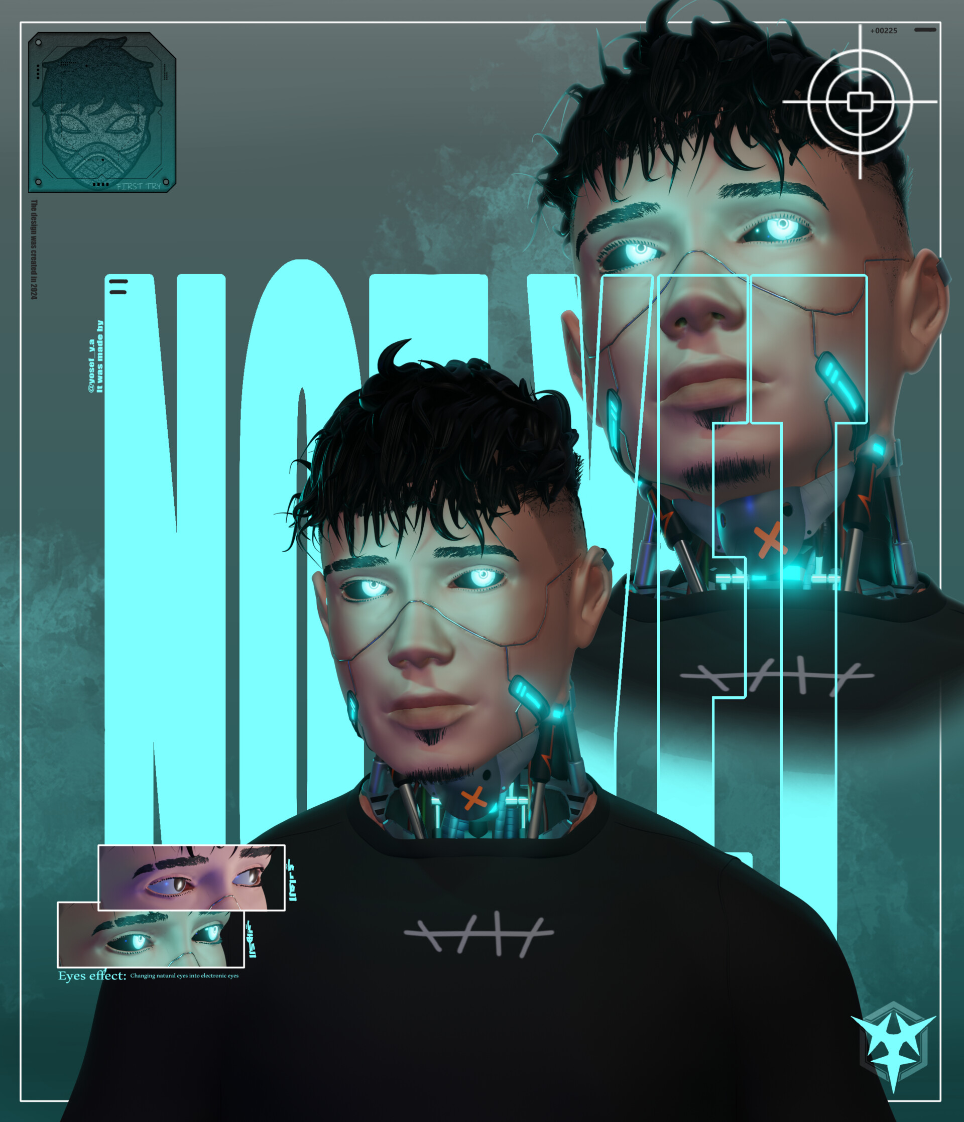 ArtStation - cyber man (1)