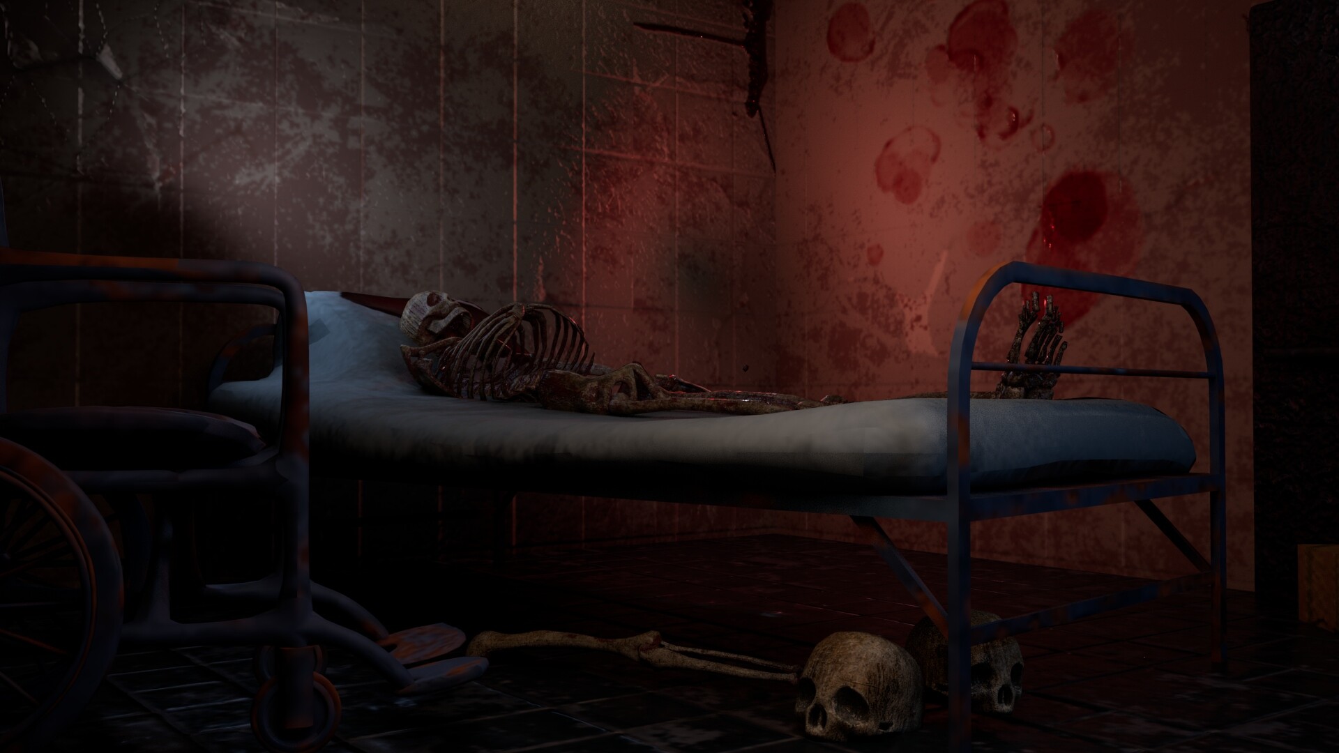 ArtStation - The Abandoned Deathbed