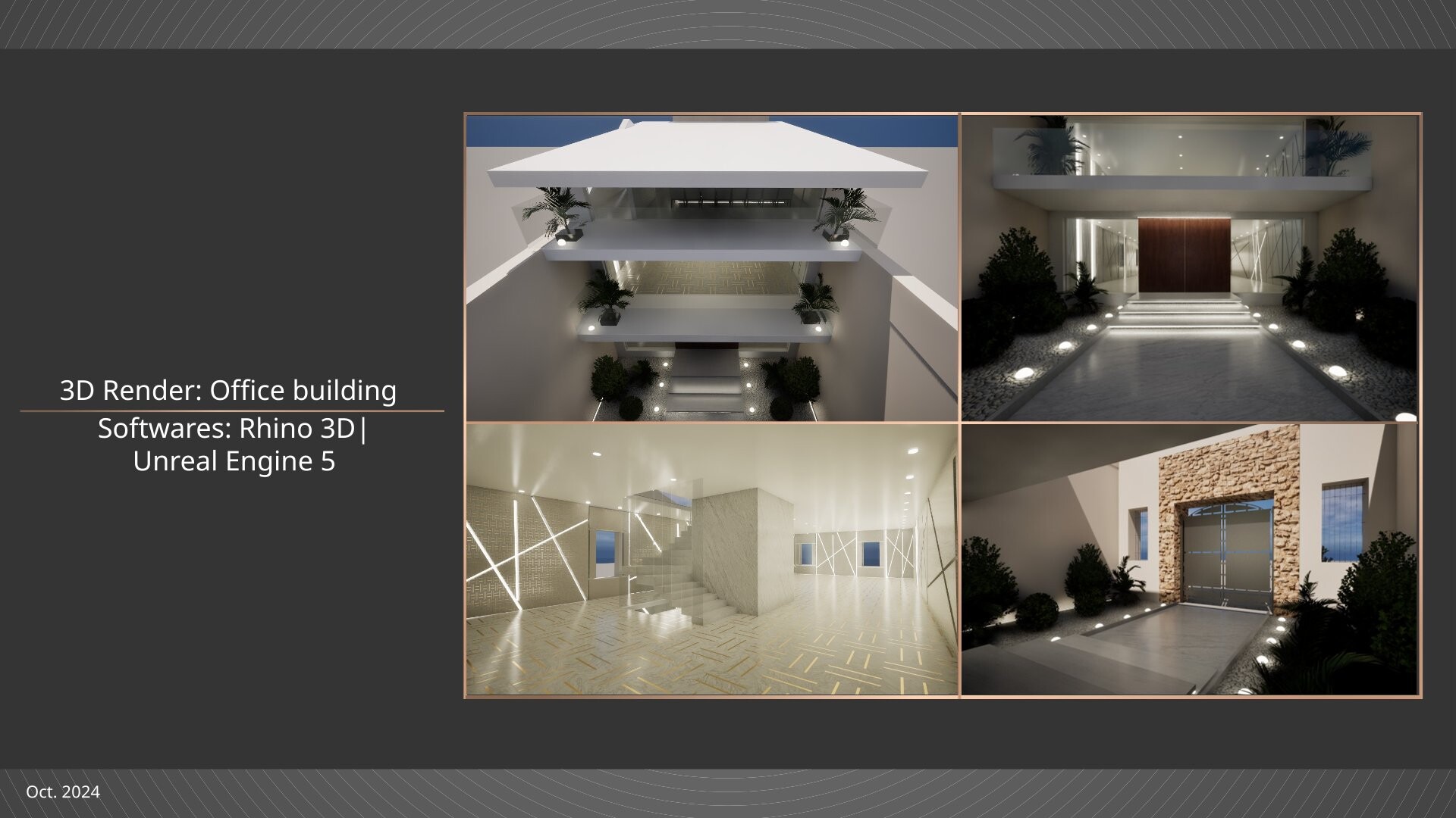 ArtStation - UE5 3D Rendering of an Office Building| Oct. 2024