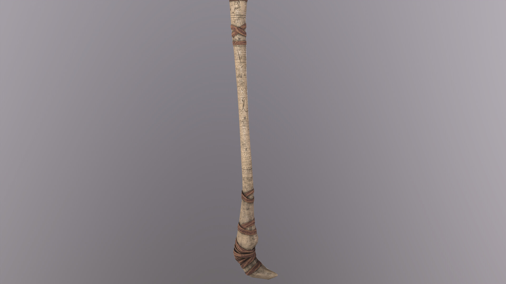 ArtStation - bone weapon