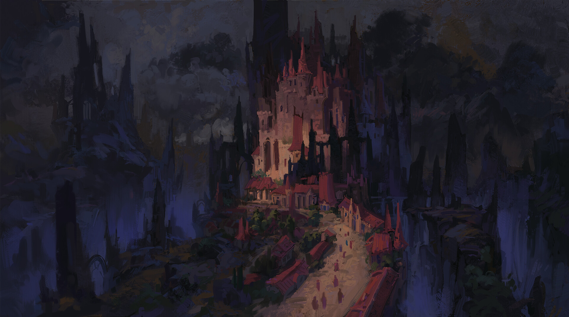 ArtStation - Dark castle 2