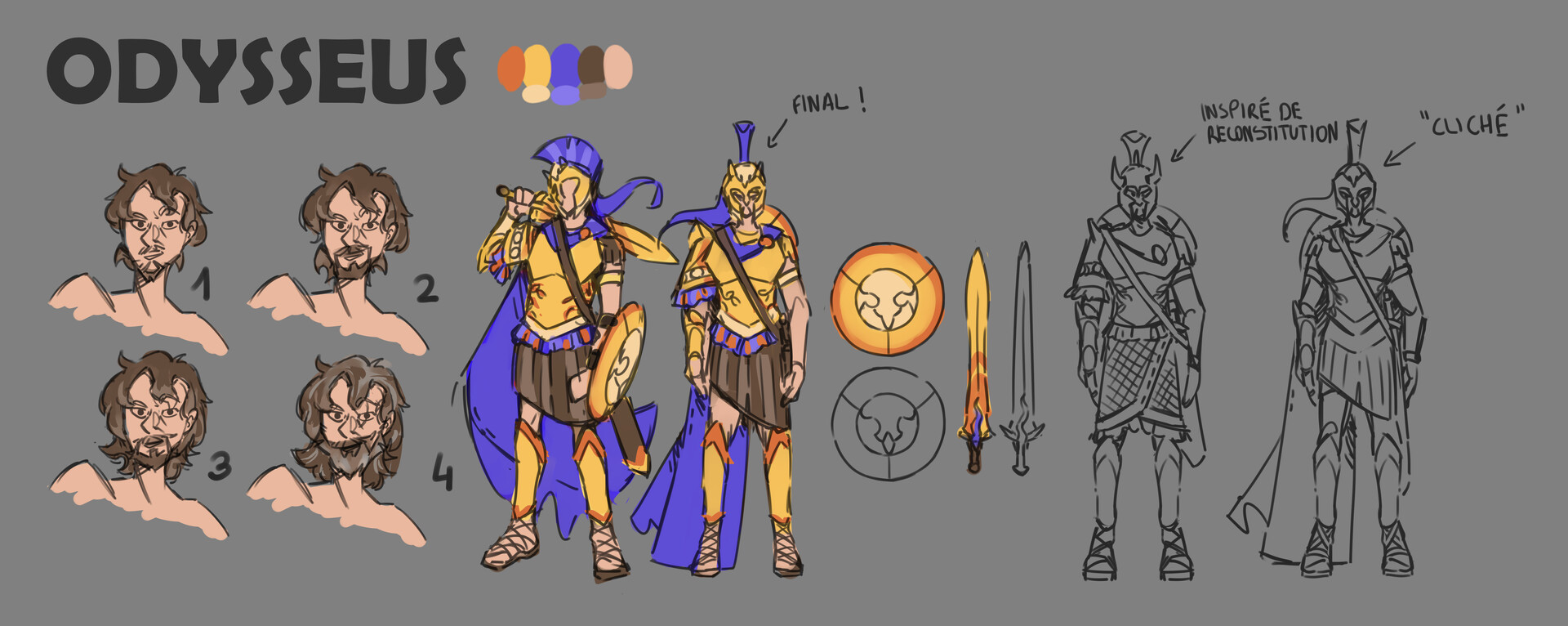 ArtStation - Odysseus Character Design