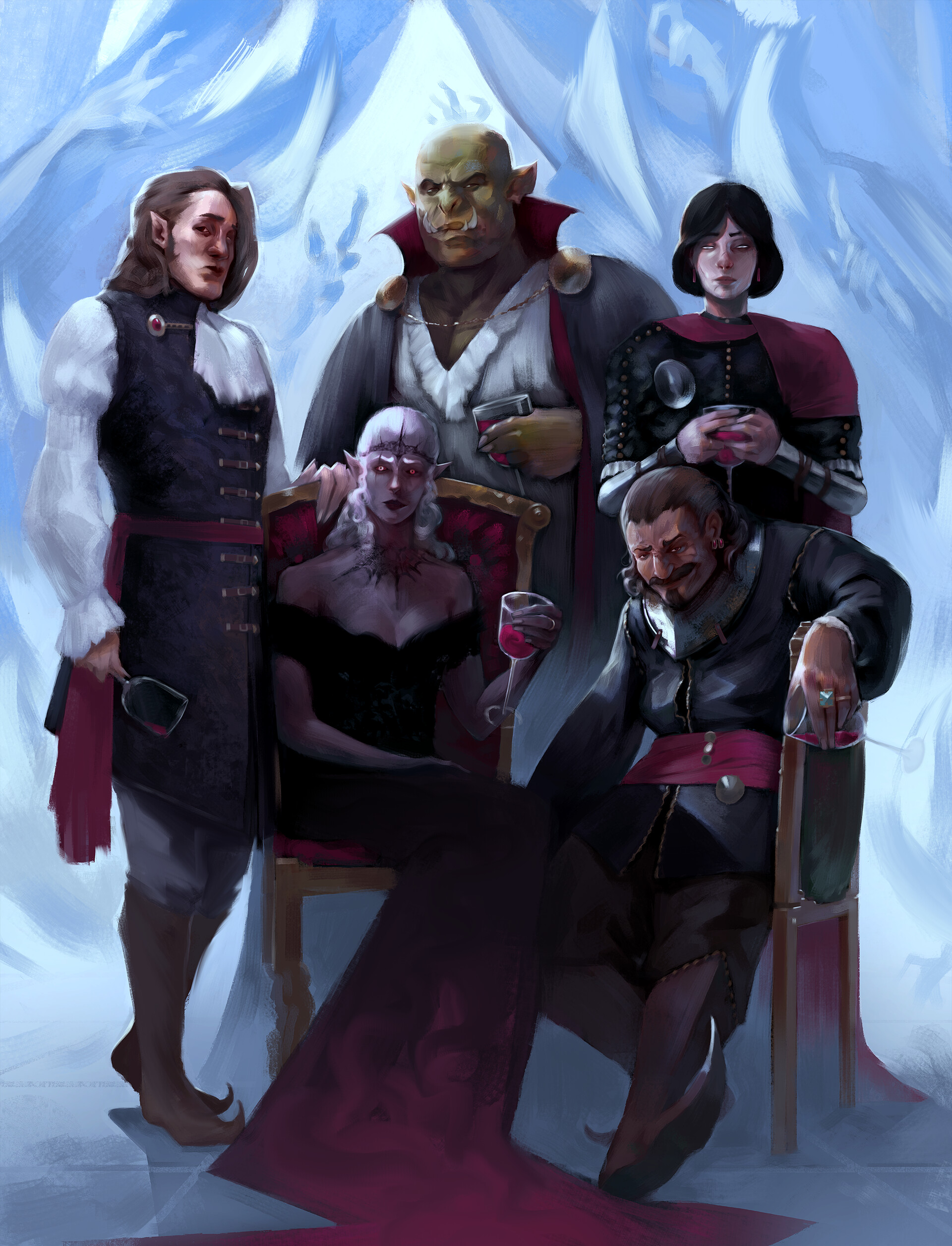 ArtStation - Cursed Of Strahd, D&d