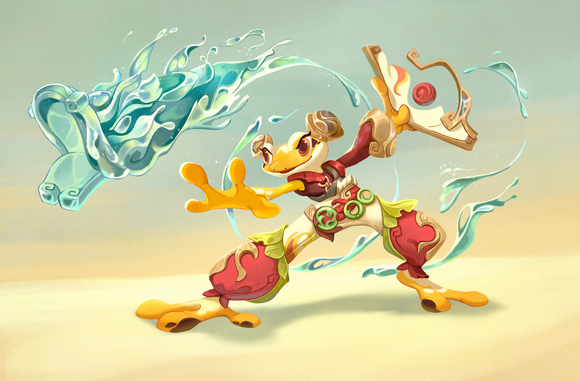 ArtStation - Frog Fighter CDC