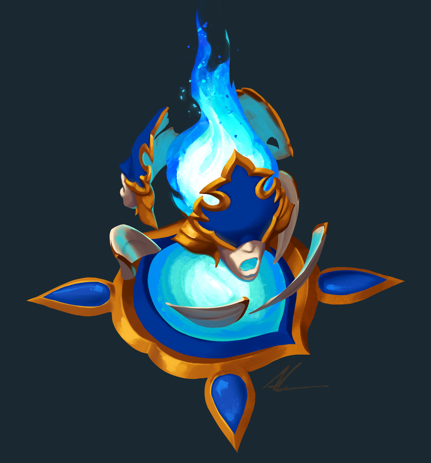 ArtStation - Immortal: Gates of Pyre - Fire Singer