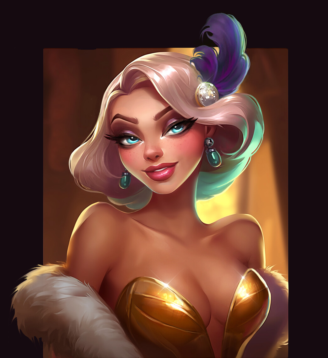 ArtStation - Flapper girl