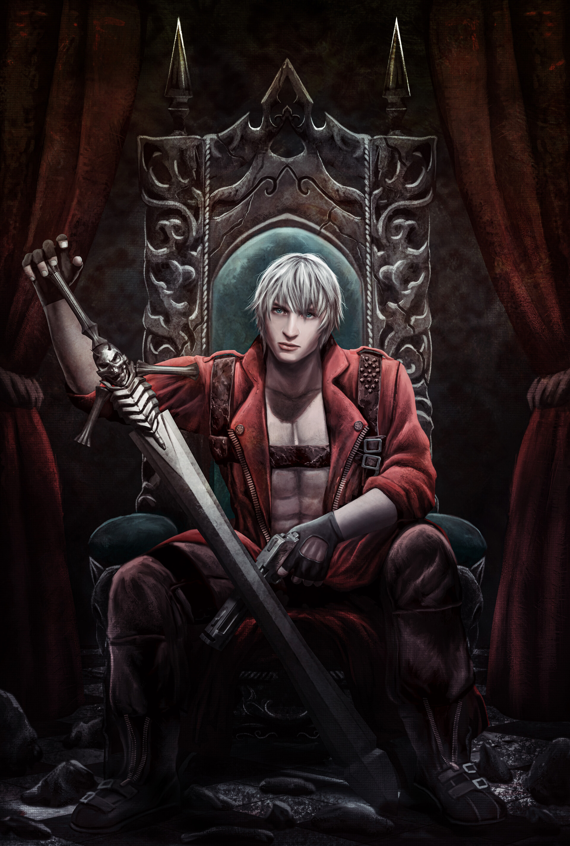 Devil May Cry 1 Dante Art Dante (Devil May Cry 1) Vs Gilgamesh