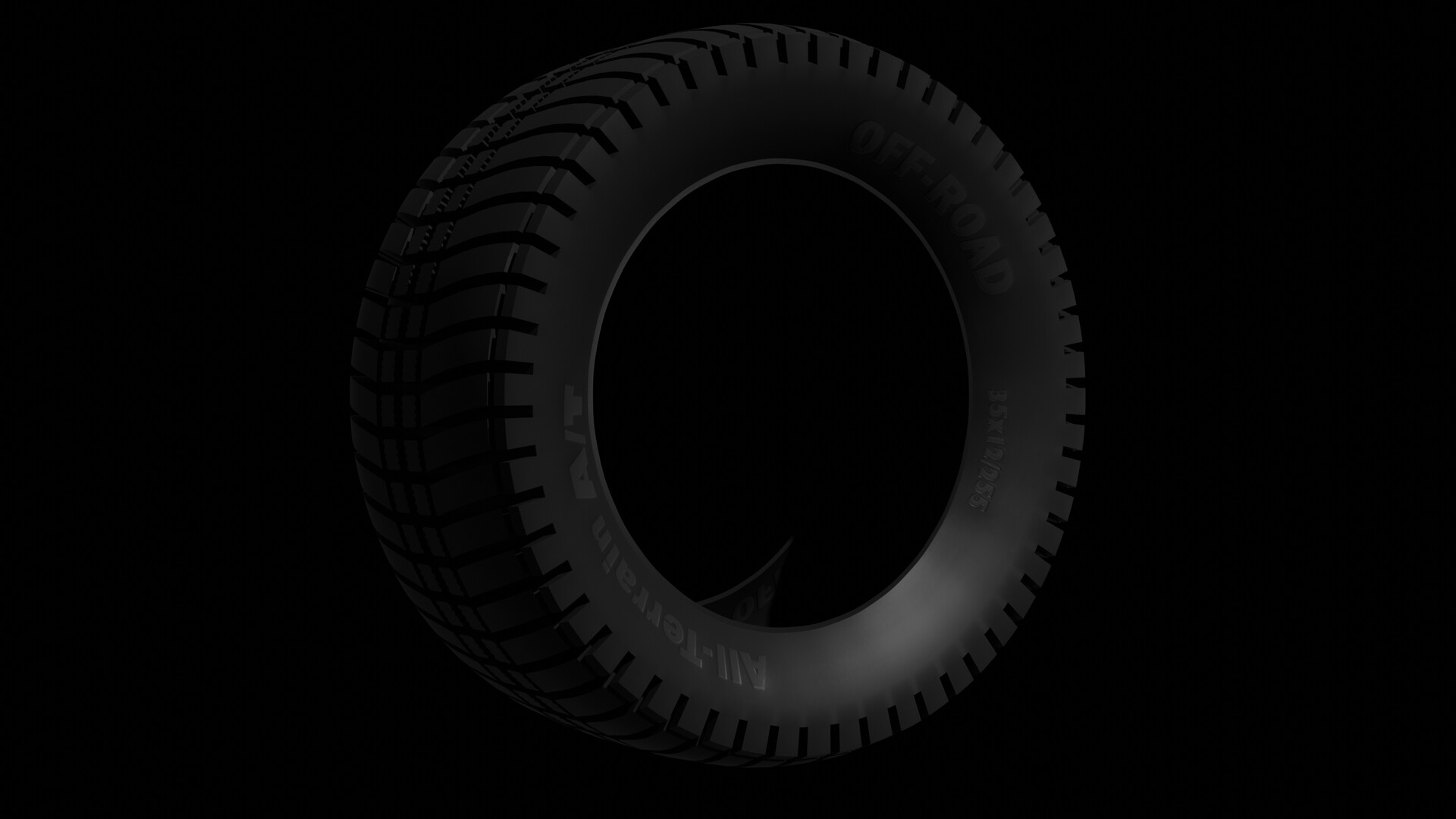 ArtStation - All-Terrain Tyre Design