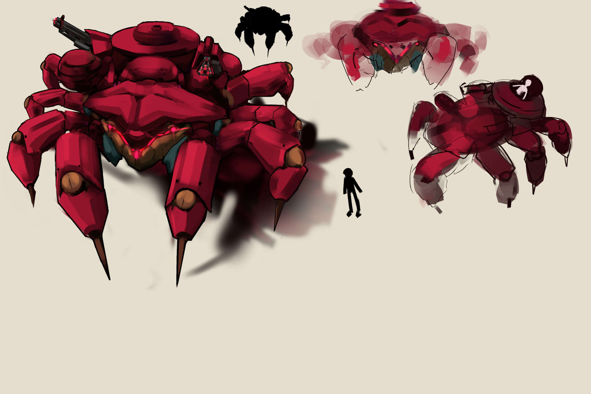ArtStation - Crab Mecha