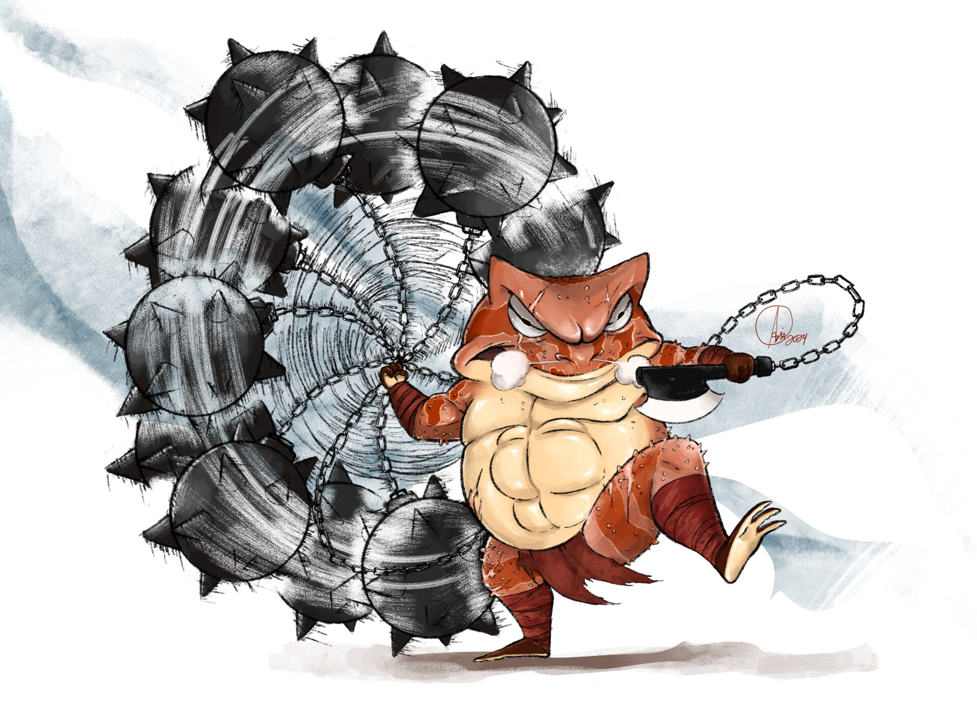 ArtStation - CDC - Frog Fighter