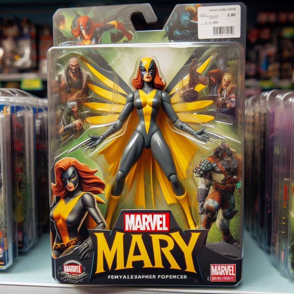ArtStation - Mutant Mary action figure