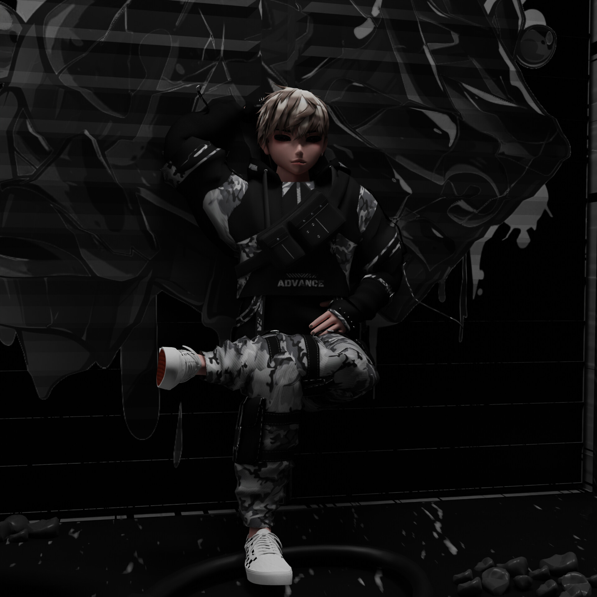 ArtStation - Vrchat Male Avi