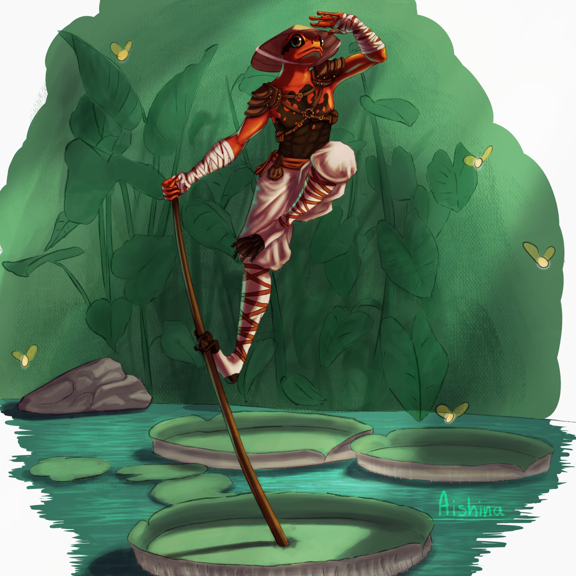 ArtStation - Frog Fighter